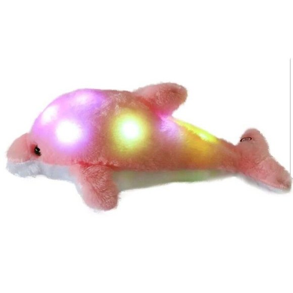 WEWILL | Toys | Wewill Dolphin Creative Colorful Led Light Stuffed ...